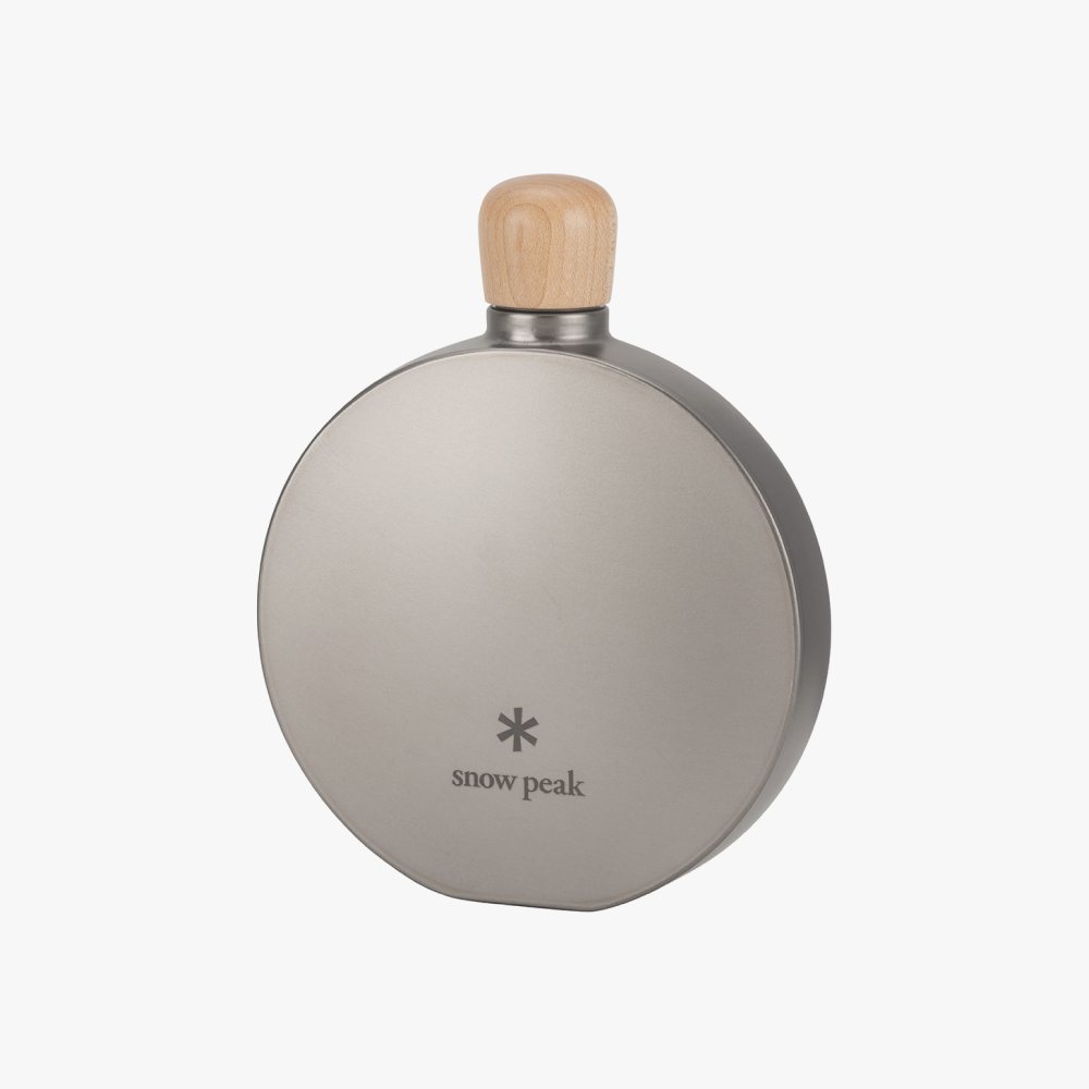 Round Titanium Flask in 150 mL - BIGTENT